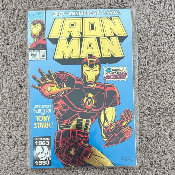 Marvel | Accessories | Iron Man 3th Anniversary Comic Book | Poshmark
